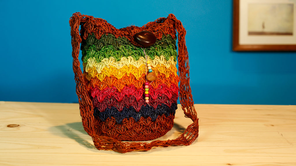 Mochila en fique (grande) - Legado Artesanías Colombianas