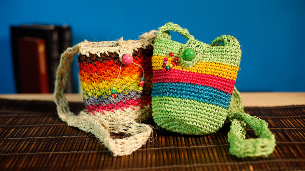 Mochila en fique (pequeña) - Legado Artesanías Colombianas